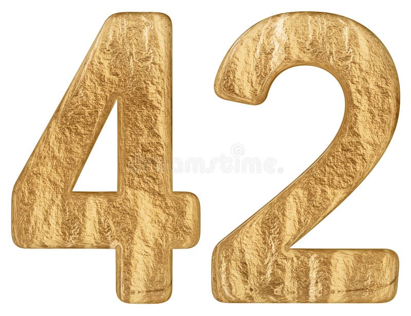 Numeral 42 Stock Illustrations – 73 Numeral 42 Stock Illustrations ...
