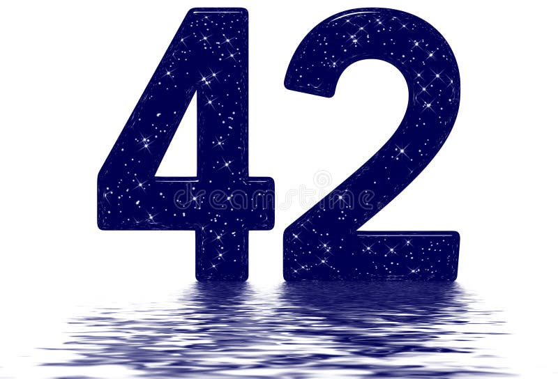 Numeral 42 Stock Illustrations – 73 Numeral 42 Stock Illustrations ...