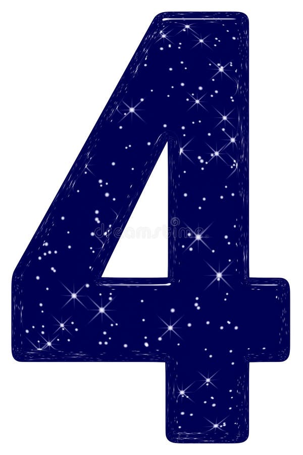 Numeral Star 4 Stock Illustrations – 29 Numeral Star 4 Stock ...
