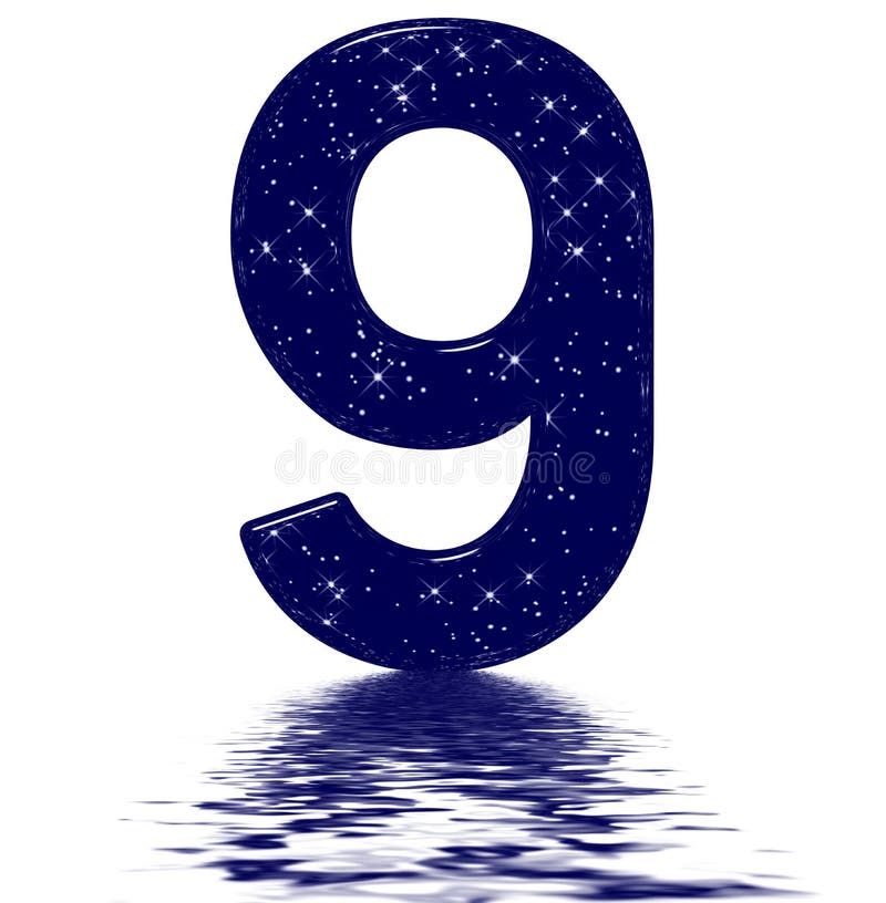 Numeral Star 9 Stock Illustrations – 23 Numeral Star 9 Stock ...