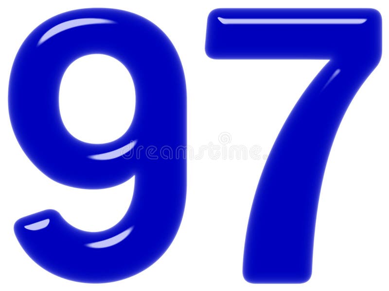 Numeral 97 Stock Illustrations – 47 Numeral 97 Stock Illustrations ...