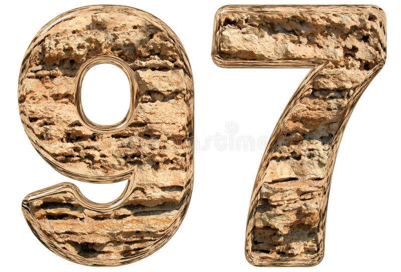 Ninety Seven Seven Years Anniversary Golden. Anniversary Template ...