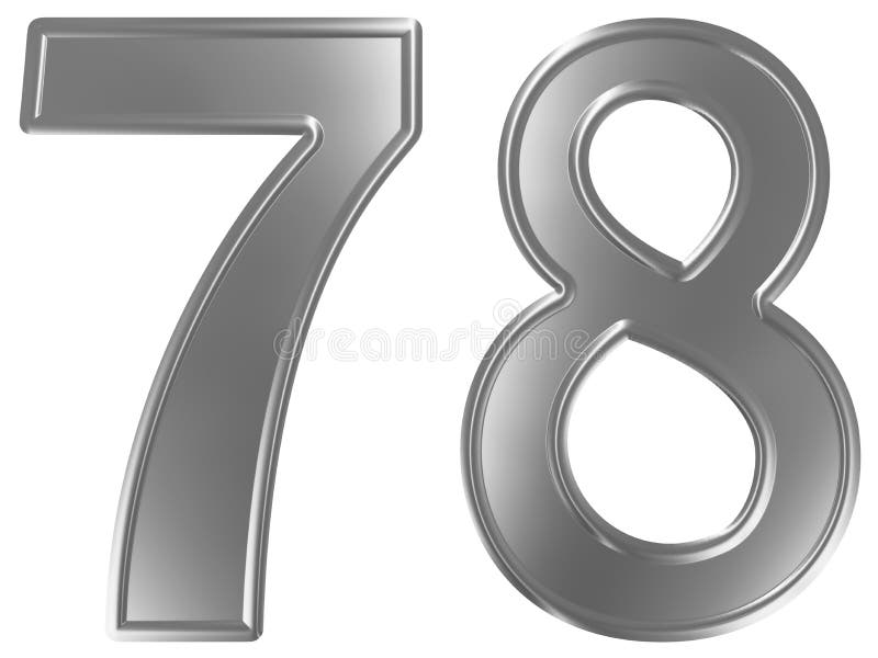 Numeral 78 Stock Illustrations – 79 Numeral 78 Stock Illustrations ...