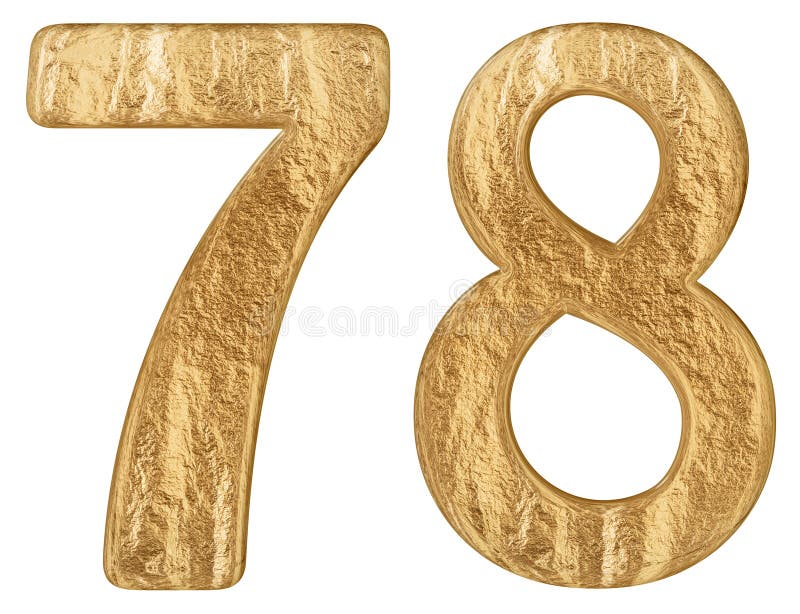 Numeral 78 Stock Illustrations – 49 Numeral 78 Stock Illustrations ...