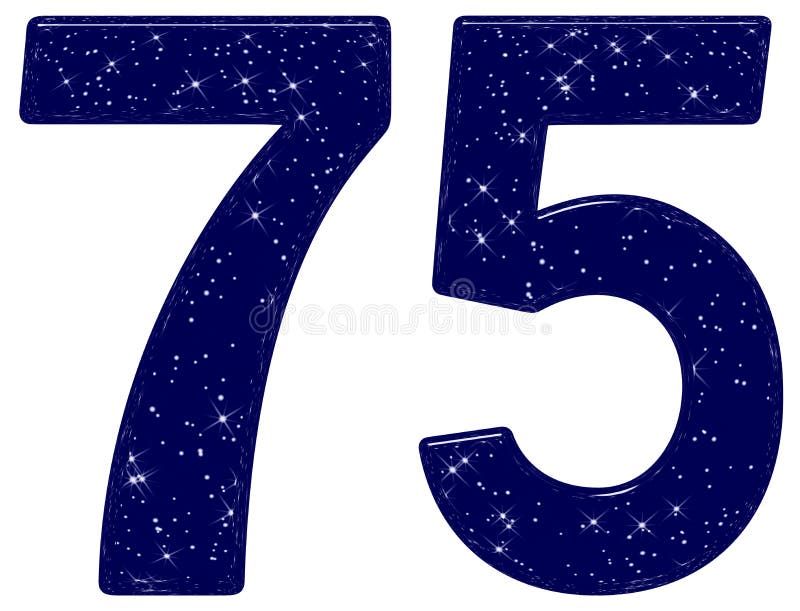 Numeral Star 75 Stock Illustrations – 2 Numeral Star 75 Stock ...
