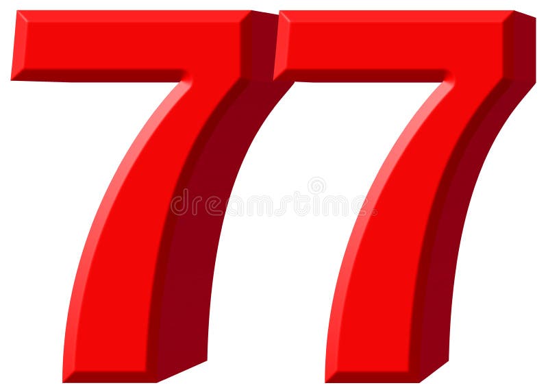 Numeral 77 Stock Illustrations – 83 Numeral 77 Stock Illustrations ...