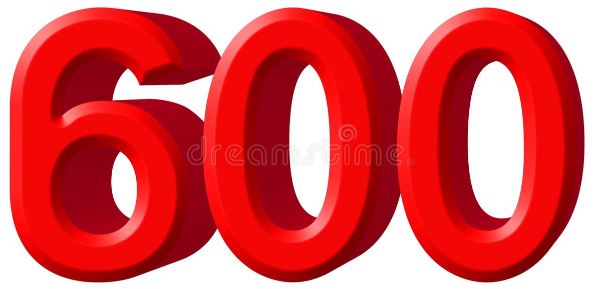 Numeral 600 Stock Illustrations – 37 Numeral 600 Stock Illustrations ...