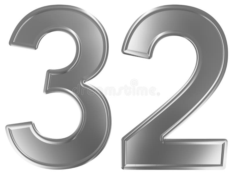 Numeral 32 Stock Illustrations – 89 Numeral 32 Stock Illustrations ...