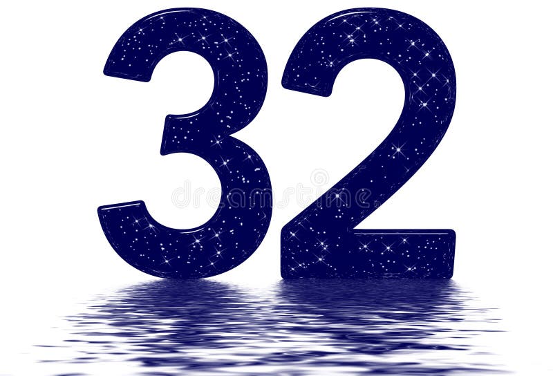 Numeral 32 Stock Illustrations – 89 Numeral 32 Stock Illustrations ...