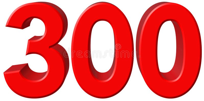 341$ Three Hundred And Forty One Price Symbol. Red Text Number 3d ...