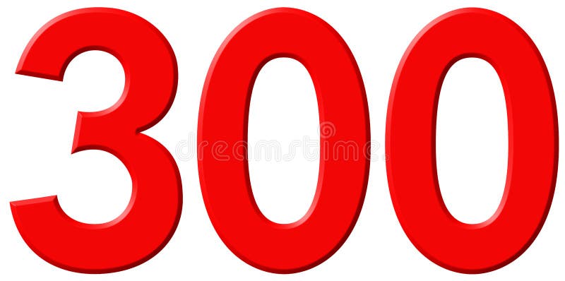 Numeral 300 Stock Illustrations – 87 Numeral 300 Stock Illustrations ...