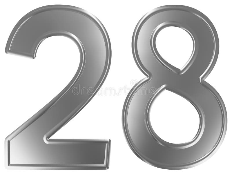 Number 28 Clipart