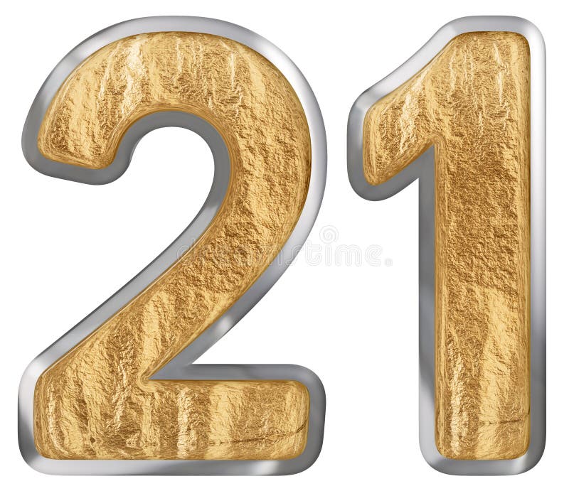 Numeral 21 Stock Illustrations – 79 Numeral 21 Stock Illustrations ...