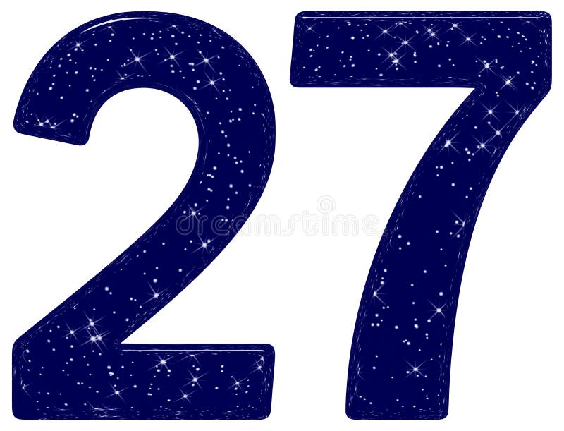 Numeral 27 Stock Illustrations – 62 Numeral 27 Stock Illustrations ...