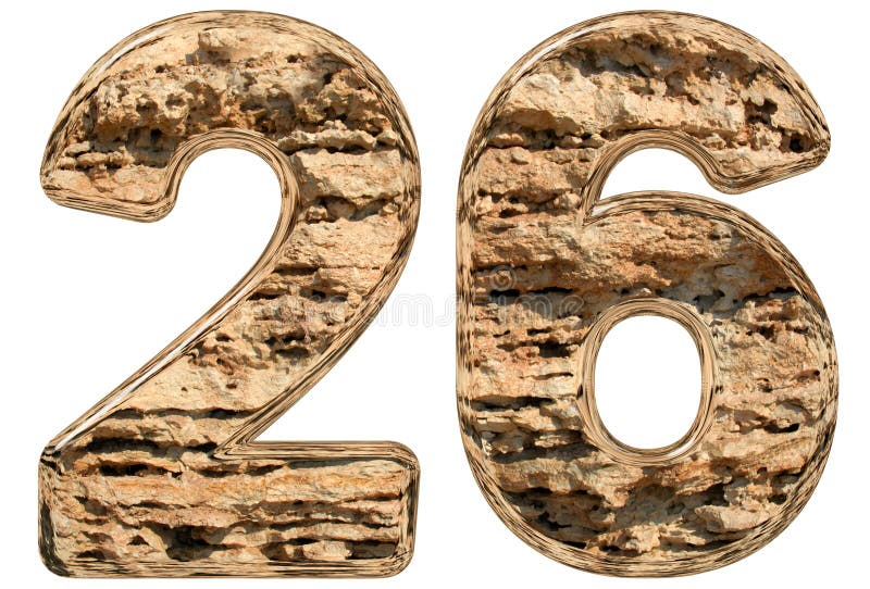 Numeral 26 Stock Illustrations – 48 Numeral 26 Stock Illustrations ...