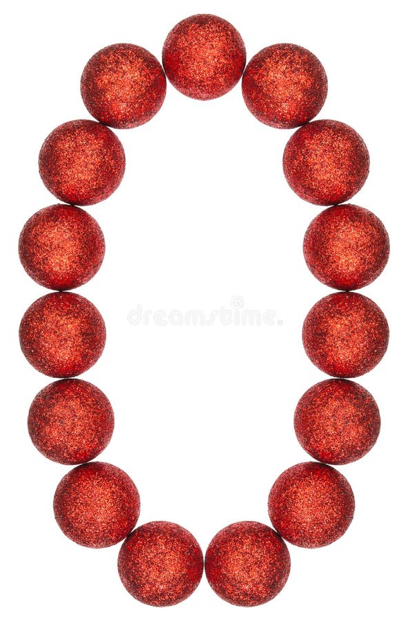 0, Zero, Numeral from Glass with an Abstract Pattern of a Flaming Fire ...