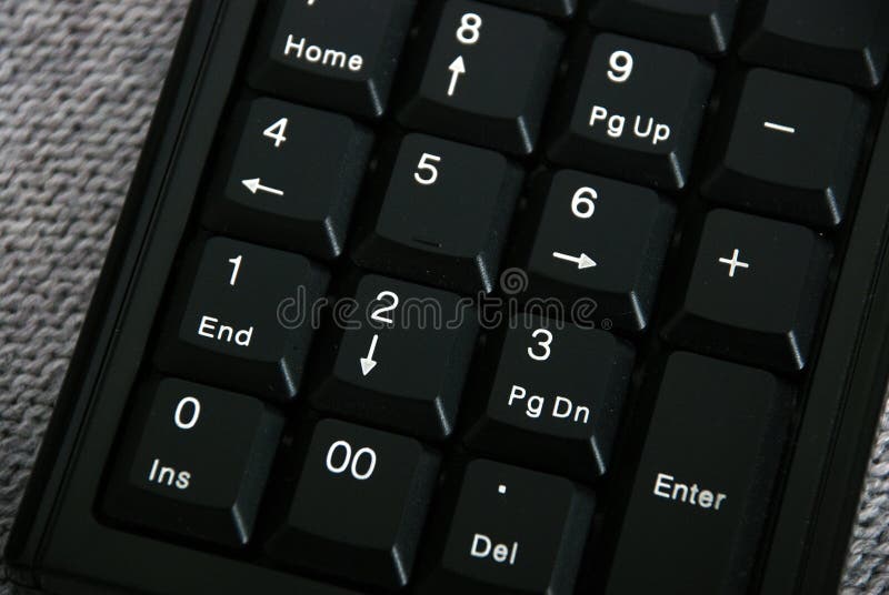 Numeric keyboard stock photo. Image of symbol, type, zoom - 23600774