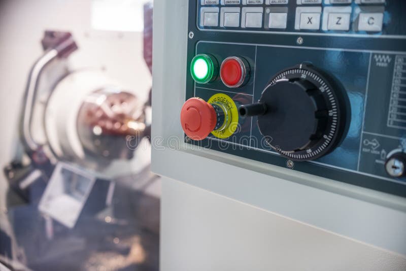 Numeric keypad CNC machine stock photo. Image of machining - 93244514
