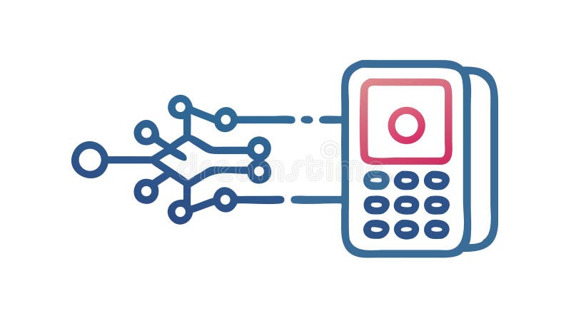 Numeric Keypad 3d Icon Model Cartoon Style Concept. Render Illustration Stock Illustration ...