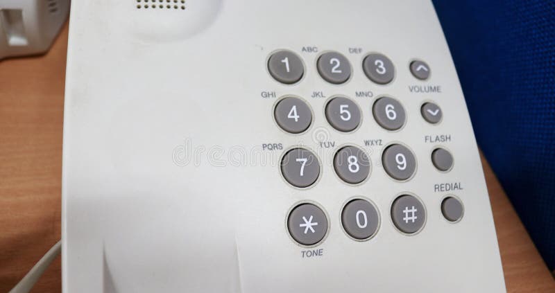 The Numeric Keypad on the Phone Stock Photo - Image of wheel ...