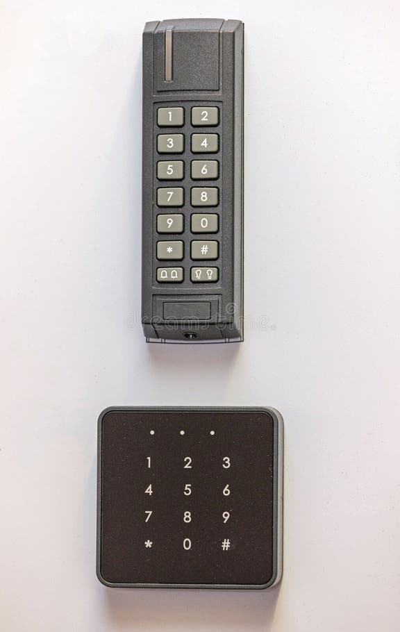 Numeric Keypad Security Pads Stock Image - Image of system, serbia ...