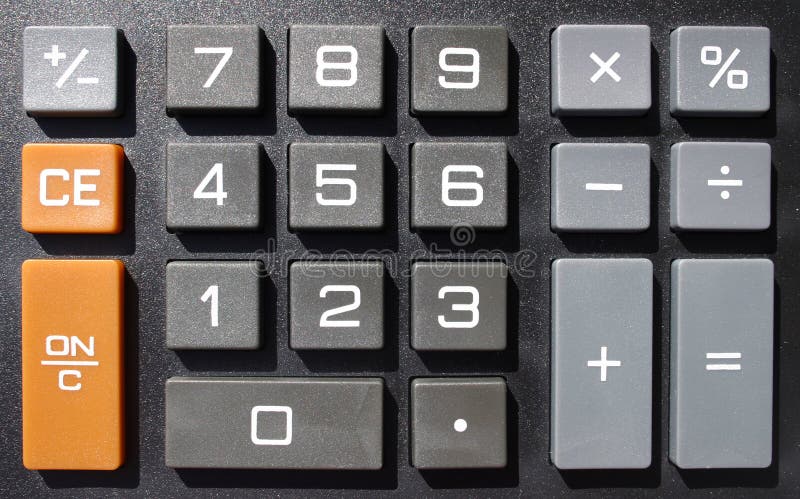 Numeric keys stock image. Image of rows, buttons, turn - 191087