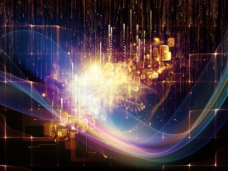 Numeric Logic stock illustration. Illustration of design - 40792176