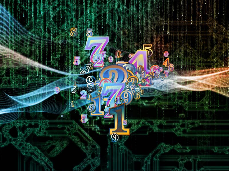 Numeric Solution stock illustration. Illustration of symbol - 172690568