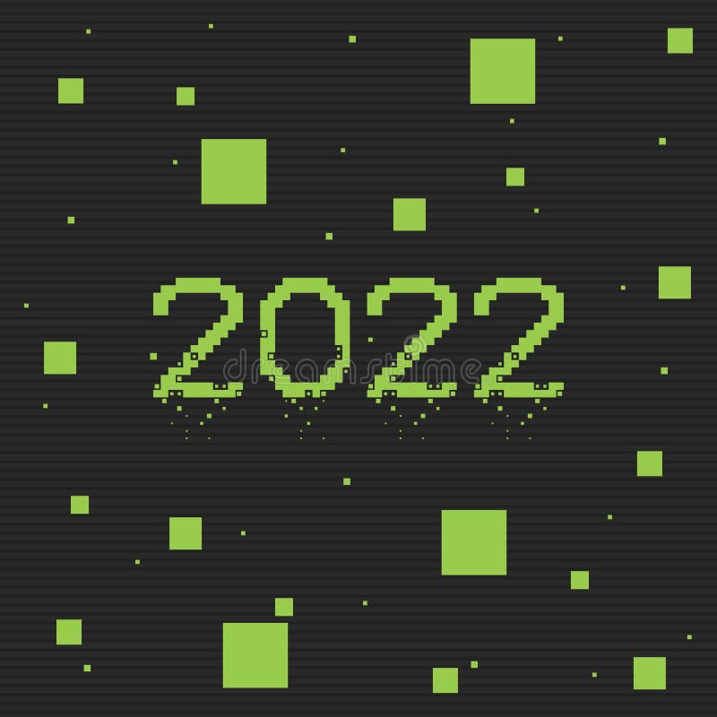 2022 Numeric Typography Text. New Year 2022. Vector Illustration ... 2022 Numeric Typography Text. New Year 2022. Vector Illustration ...