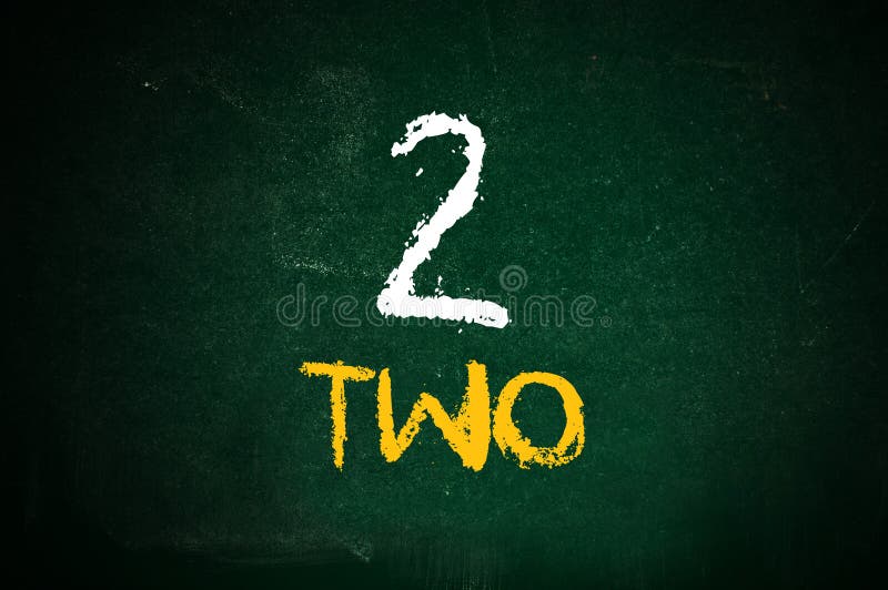 Numero due immagine stock. Immagine di alfabetizzazione - 26813507