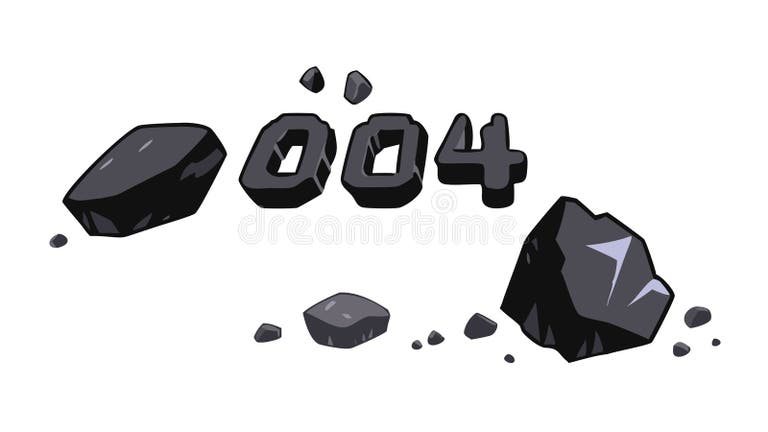 Numerology Data Icon, Abstract Objects and Numbers, Vector Design ...