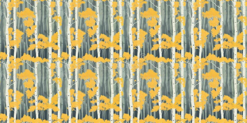 Numerous Aspen Tree Pattern Seamless Patterns Repeating Patterns Design ...