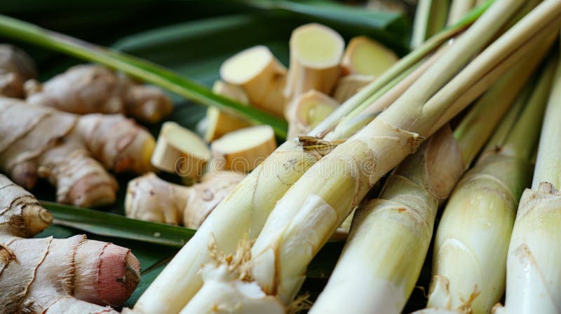 Many Ginger Pieces on Table for Cutting Stock Image - Image of sliced ...