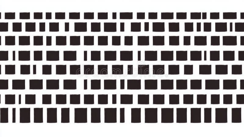 Numerous Small Squares Form a Black and White Checkerboard Pattern in ...