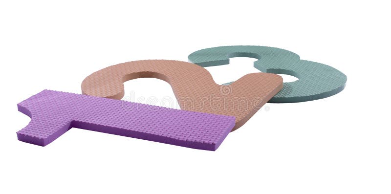 This are the Numers One, Two and Three. Stock Image - Image of early ...