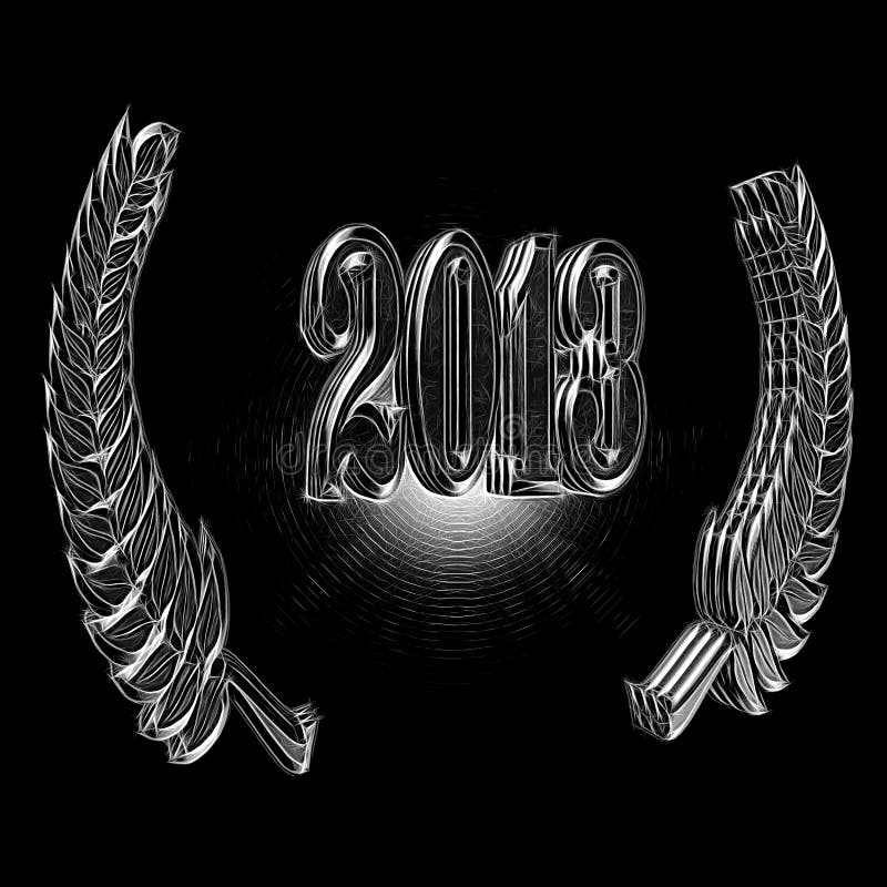 Nummer 2013 Mit Lorbeerkranz Oder Ehrenkranz Als 3dillustration ... Nummer 2013 Mit Lorbeerkranz Oder Ehrenkranz Als 3dillustration ...