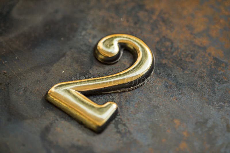 Nummer zwei-Beschriften stockbild. Bild von beschriften - 115468231