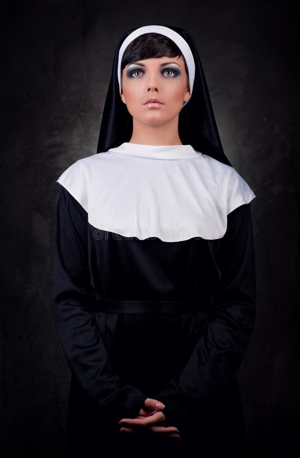 Nun praying stock photo. Image of caucasian, female, devotion - 22086780