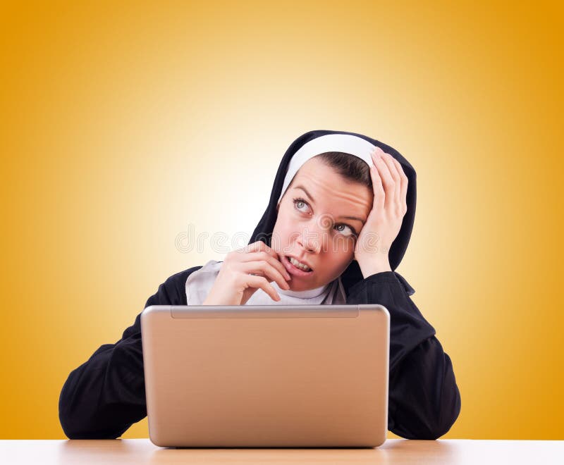Nun Computer Stock Photos - Free & Royalty-Free Stock Photos from ...
