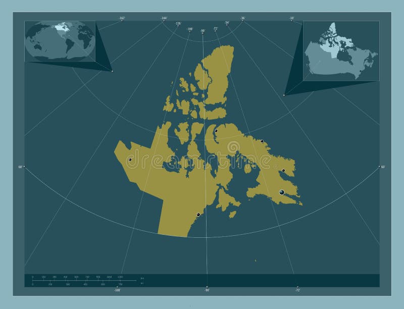 Nunavut Maps Stock Illustrations – 36 Nunavut Maps Stock Illustrations ...