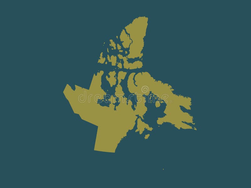 Nunavut Outline Stock Illustrations – 374 Nunavut Outline Stock ...