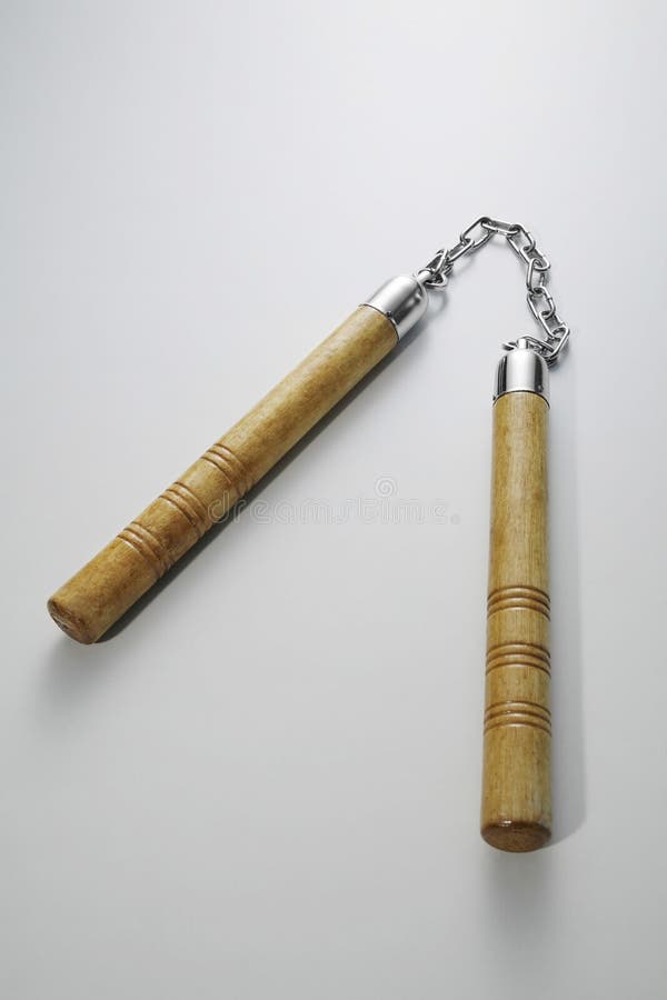 Nunchaku. Conceptual image stock image. Image of weapon - 187981001