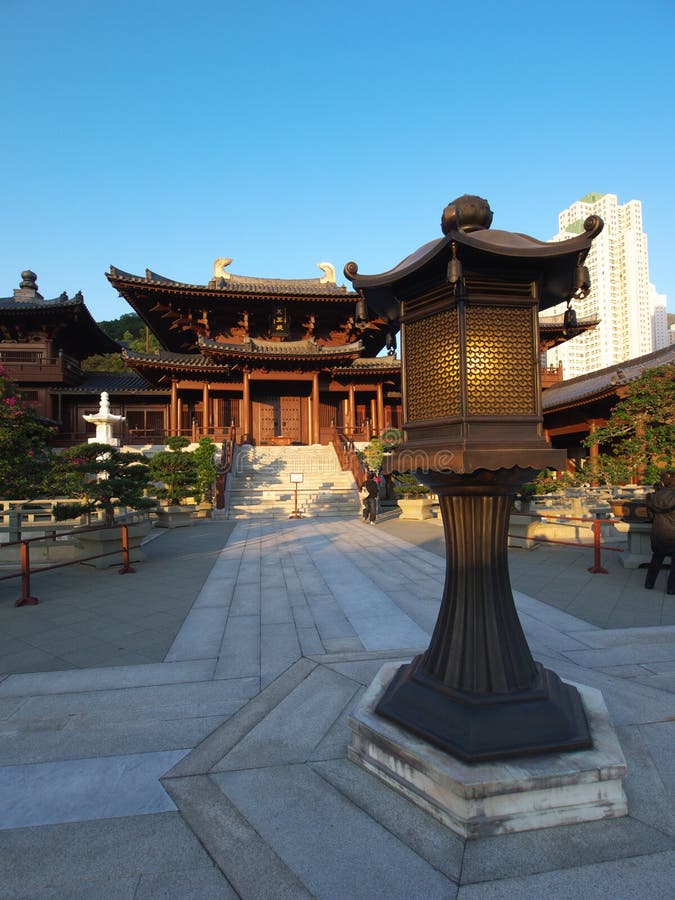 Nunnery De Lin Do Qui Em Hong Kong Foto de Stock - Imagem de curso ...