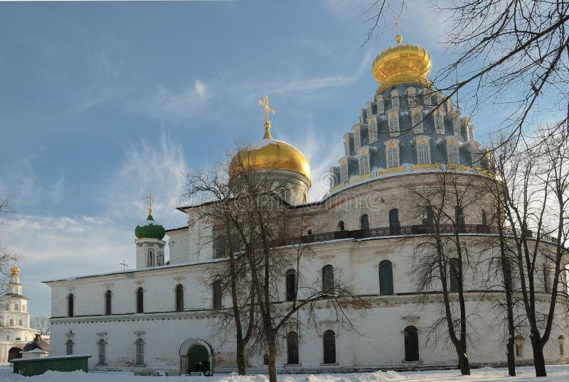 Nuova Gerusalemme. Un Monastero Immagine Stock - Immagine di cipolla ...