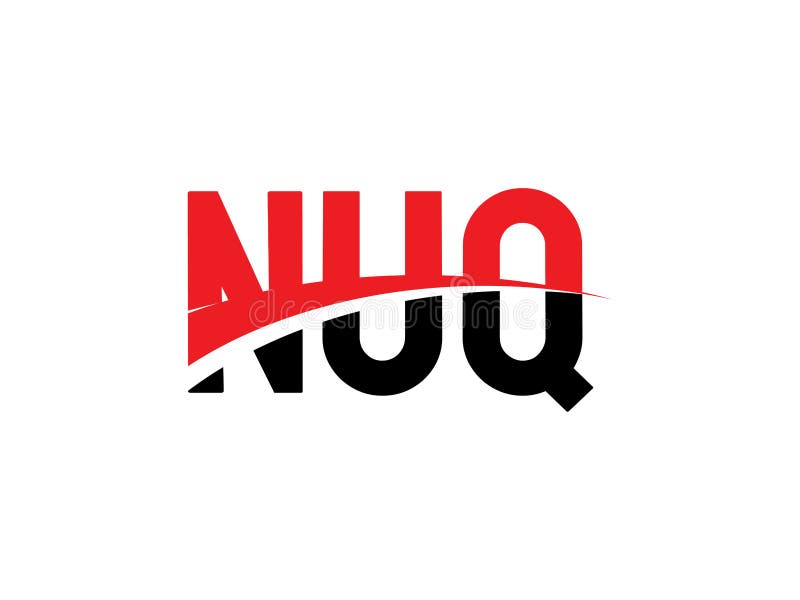 NUQ Letter Initial Logo Design Vector Illustration Stock Vector ...