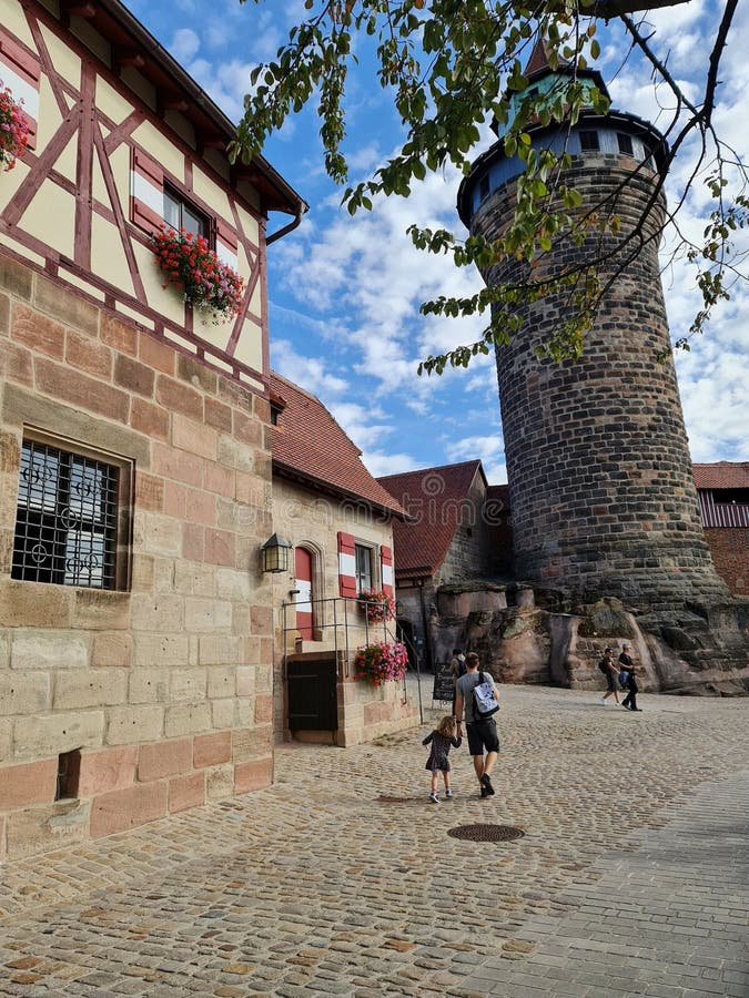 Nuremberg Castle and Fortress, Germany Editorial Stock Image - Image of ...