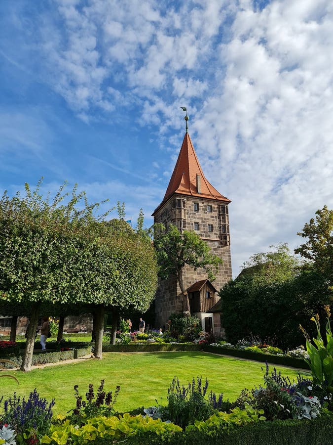 Nuremberg Castle Park and Garden Editorial Photo - Image of nuremberg ...