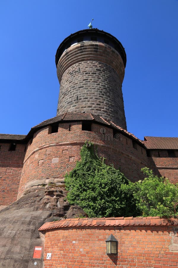 Nuremberg Castle - Sinwell Tower Editorial Image - Image of nurnberg ...