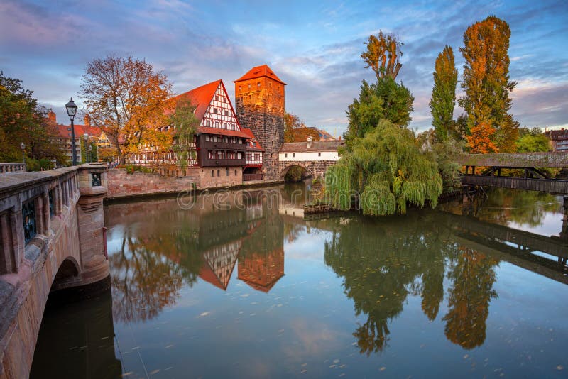 Nuremberg, Germany. stock image. Image of stone, bavaria - 161349111