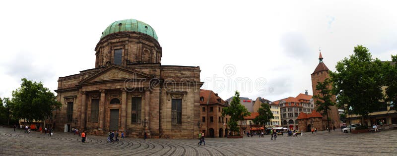 Nuremberg editorial image. Image of town, view, rock - 46200990